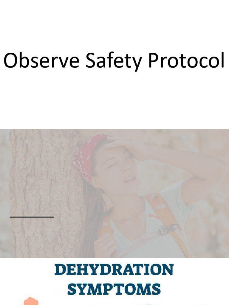 Observe Safety Protocol | PDF