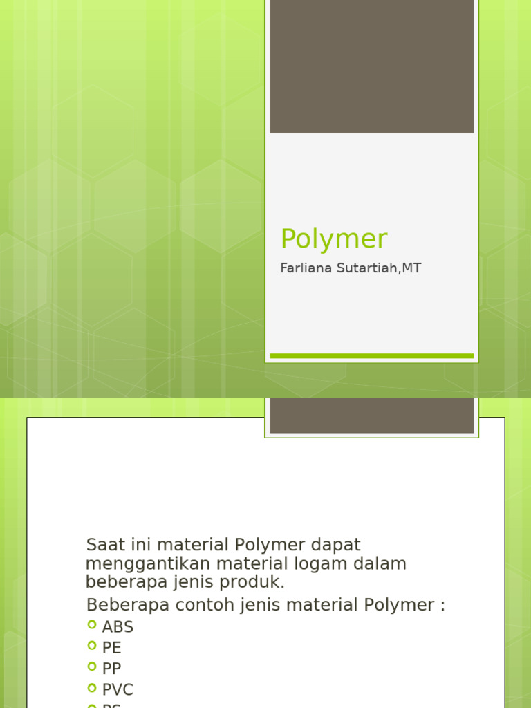 Polimer | PDF