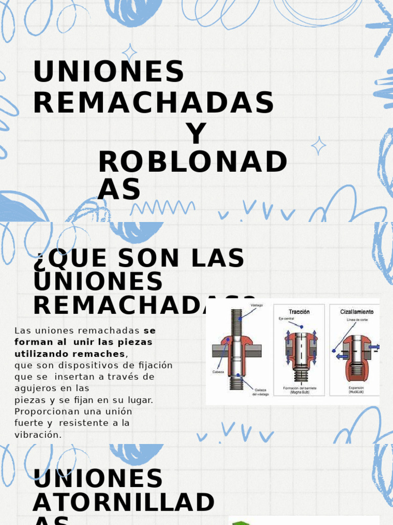 Uniones Remanchadas | PDF