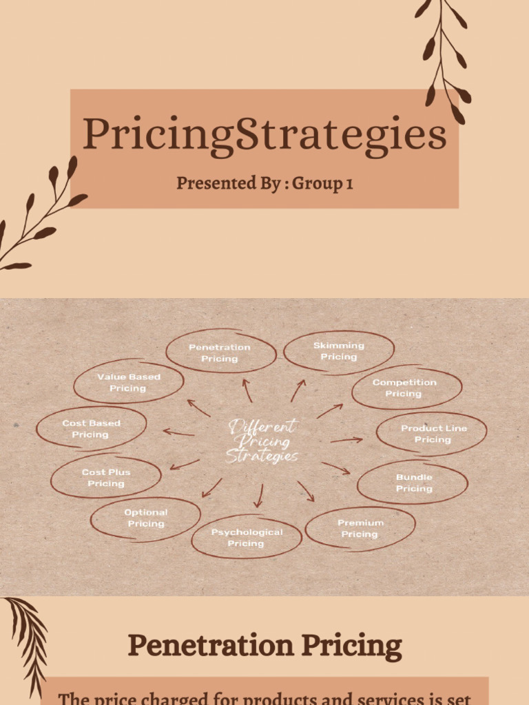 Pricing Strategy | PDF