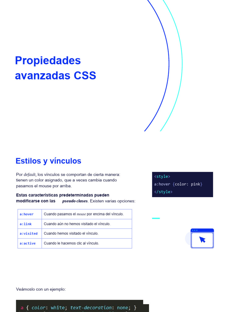 7 - Propiedades Avanzadas de CSS Integración IA | PDF