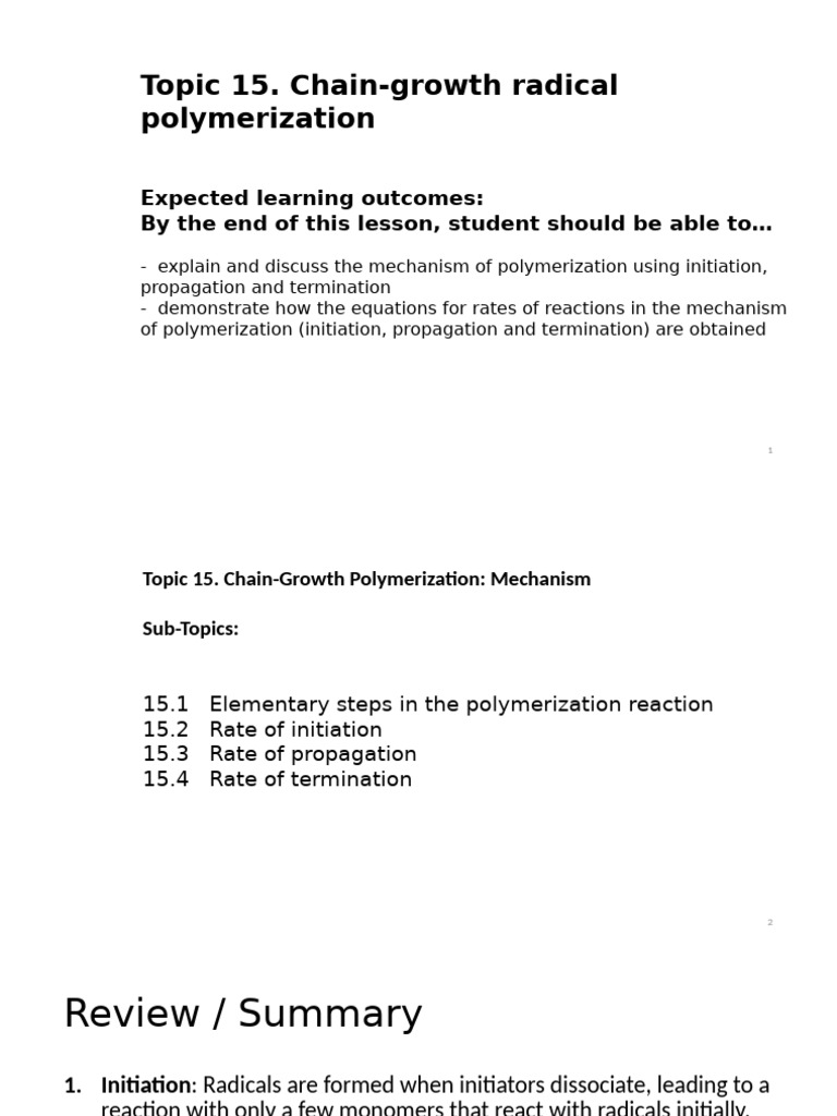 NE333 T15 Summary | PDF