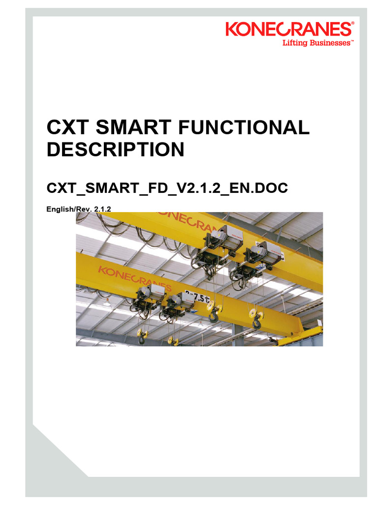 CXT - Smart - FD - V2.1.2 | PDF | Programmable Logic Controller | Crane ...