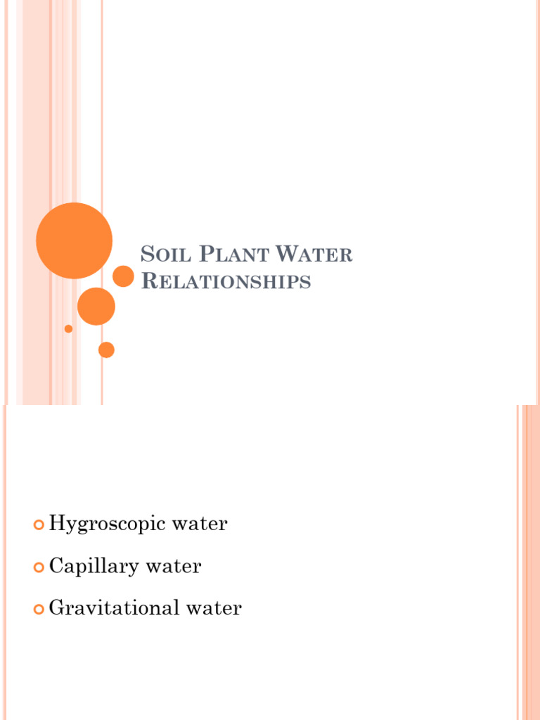 Soil Water | PDF