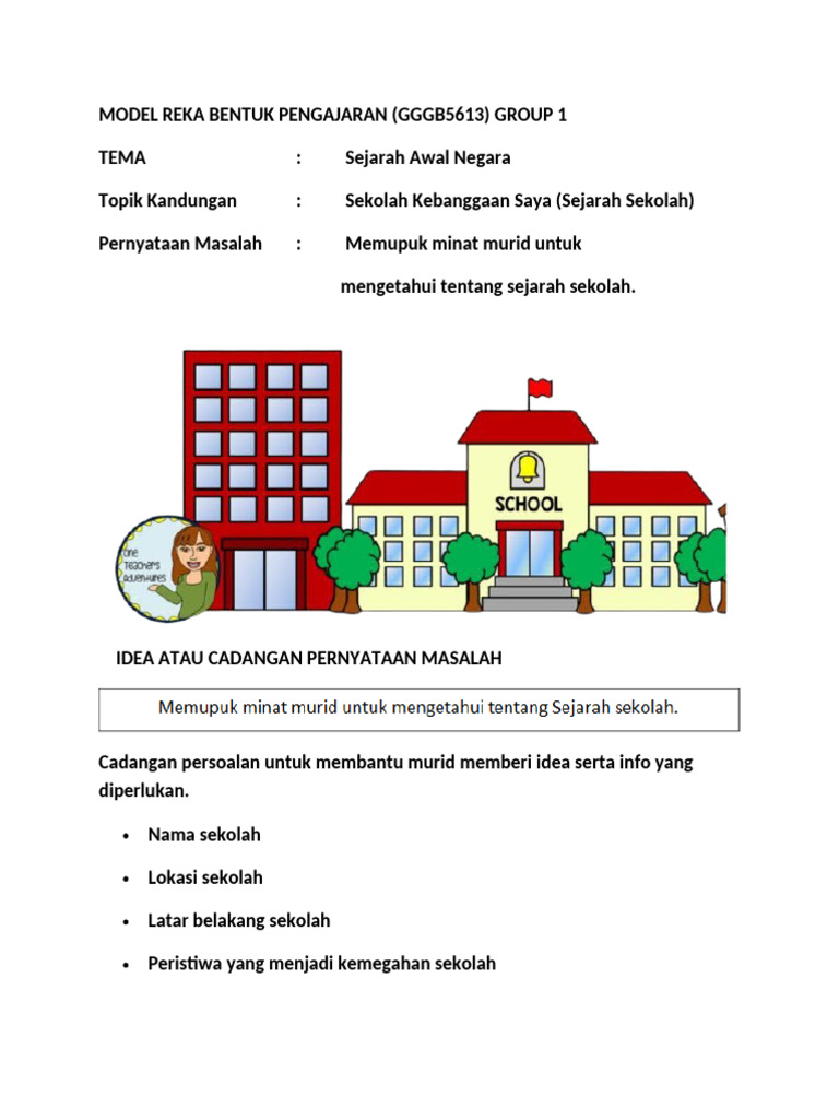 Model Reka Bentuk Pengajaran | PDF