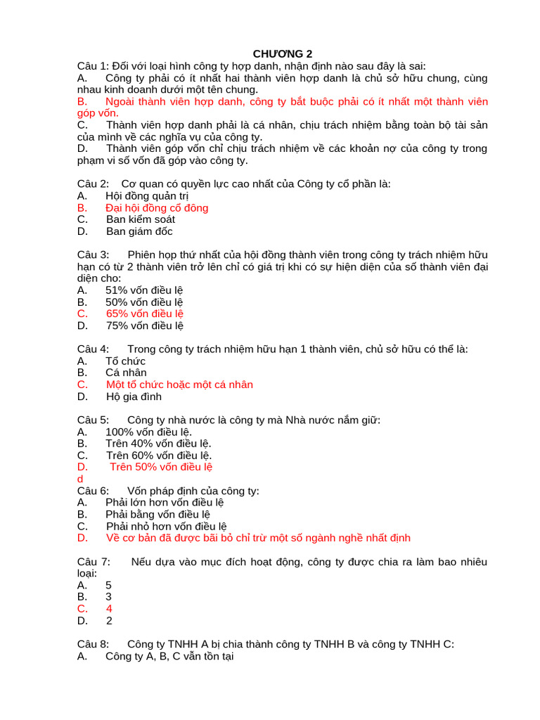 ĐỀ CƯƠNG PLKT | PDF