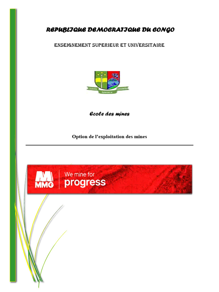 Rapport de Stage MMG-2 | PDF