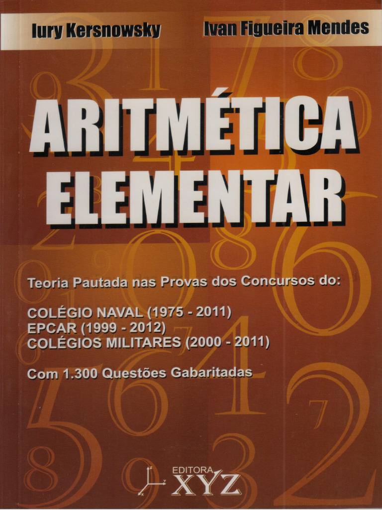 Dokumen Tips Aritmetica Elementar Iury Kersnowsky e Ivan Figuera | PDF