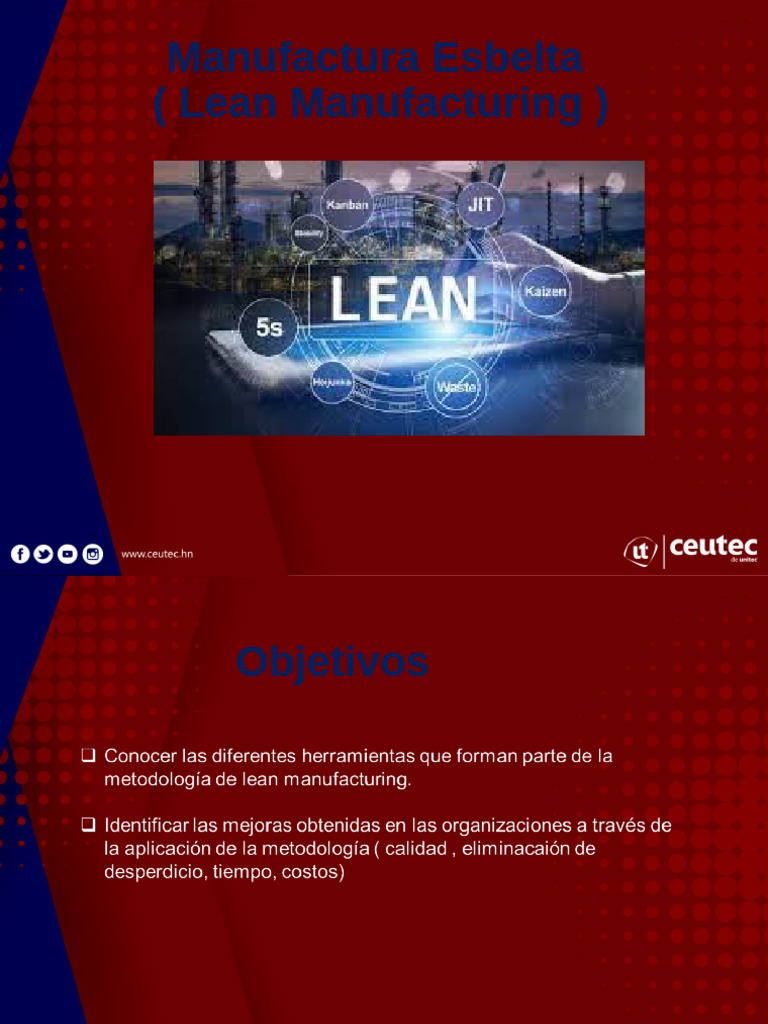 Metodologia y Herramientas de Lean Manufacturing | PDF