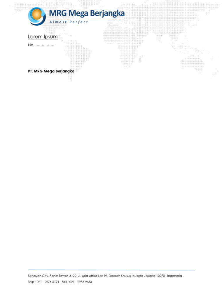 Kop Surat - MRG Mega Berjangka | PDF