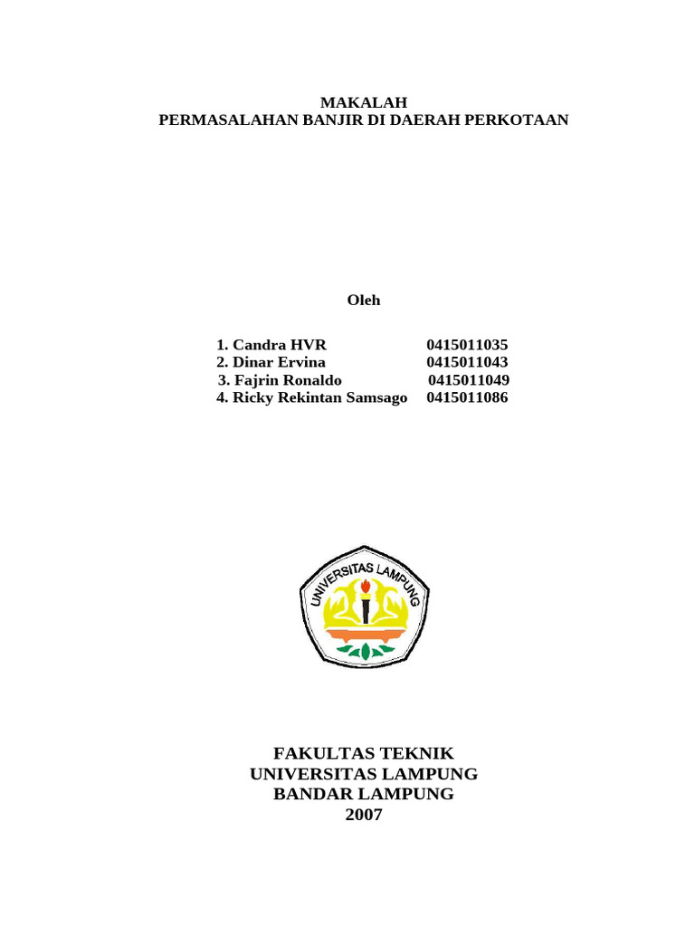 Makalah Psda Baru!!! | PDF