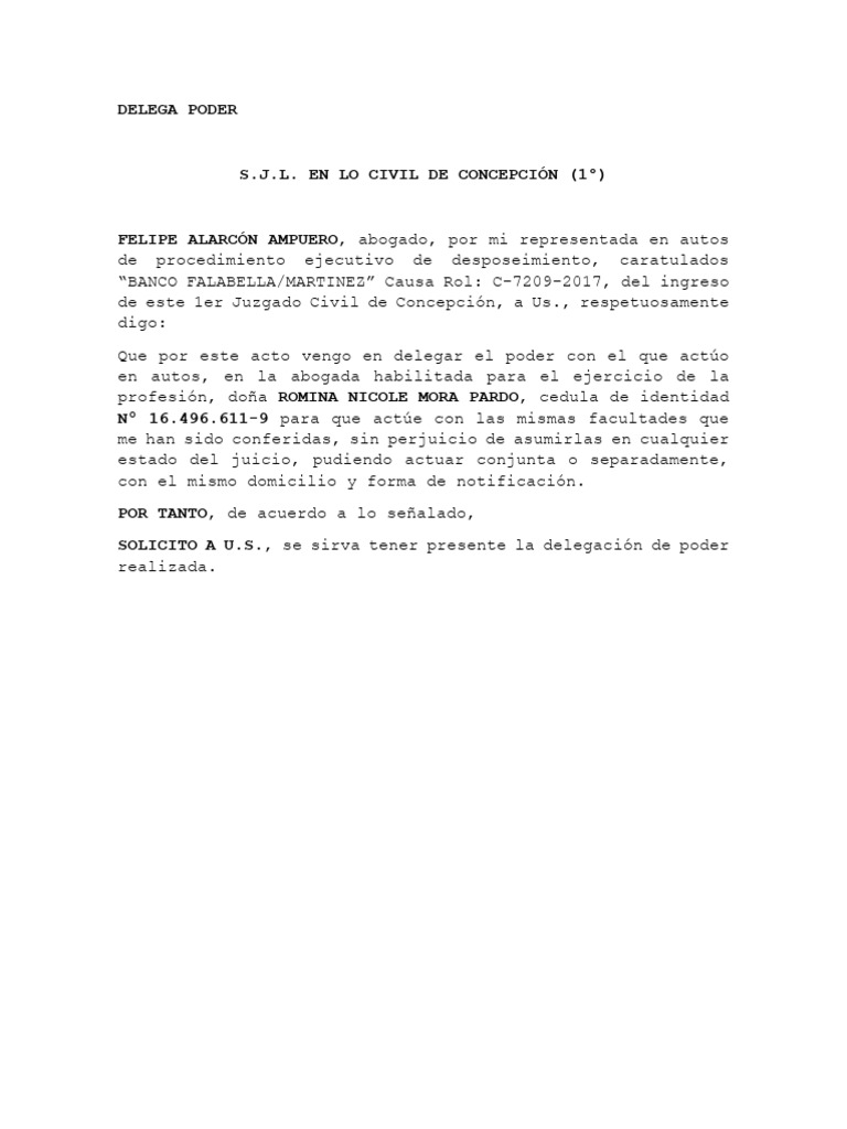 Delega Poder | PDF