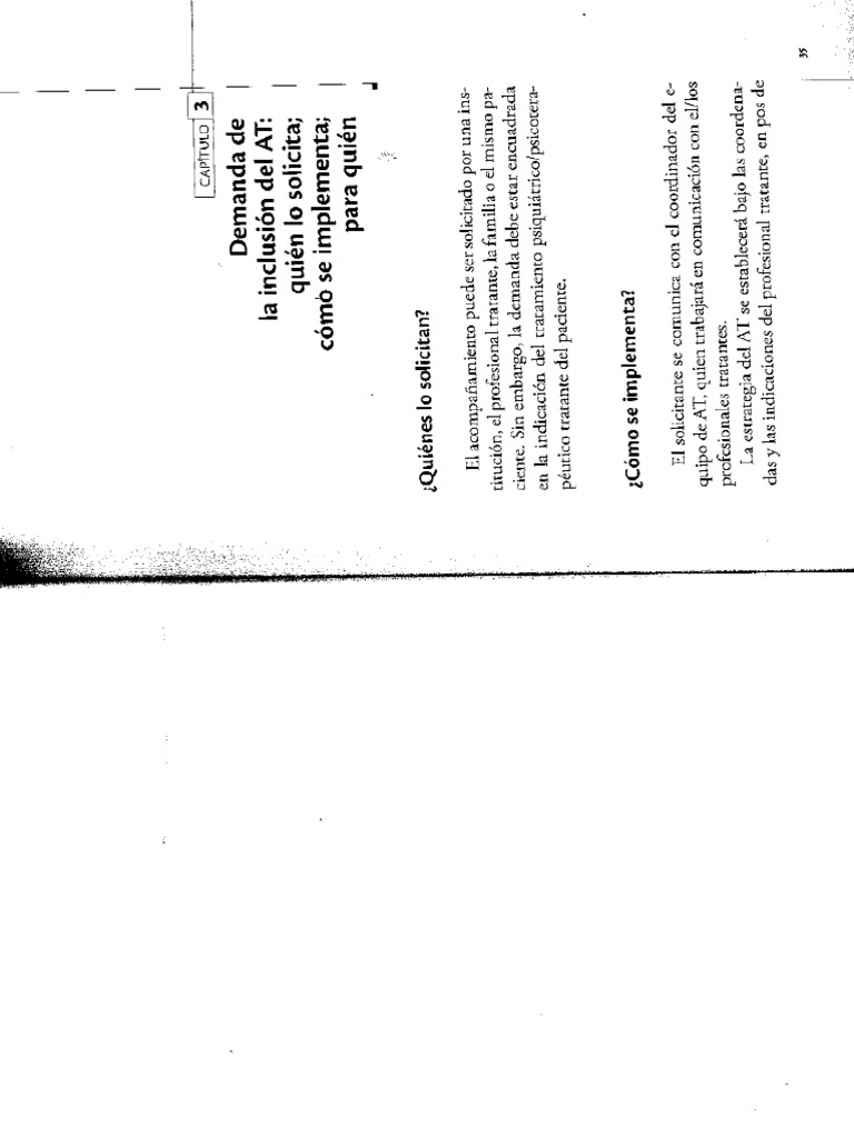 CLASE 1 Unidad I Demanda - de - La - Inclusion - Del - AT. - Vitelleschi - y - Audisio. | PDF