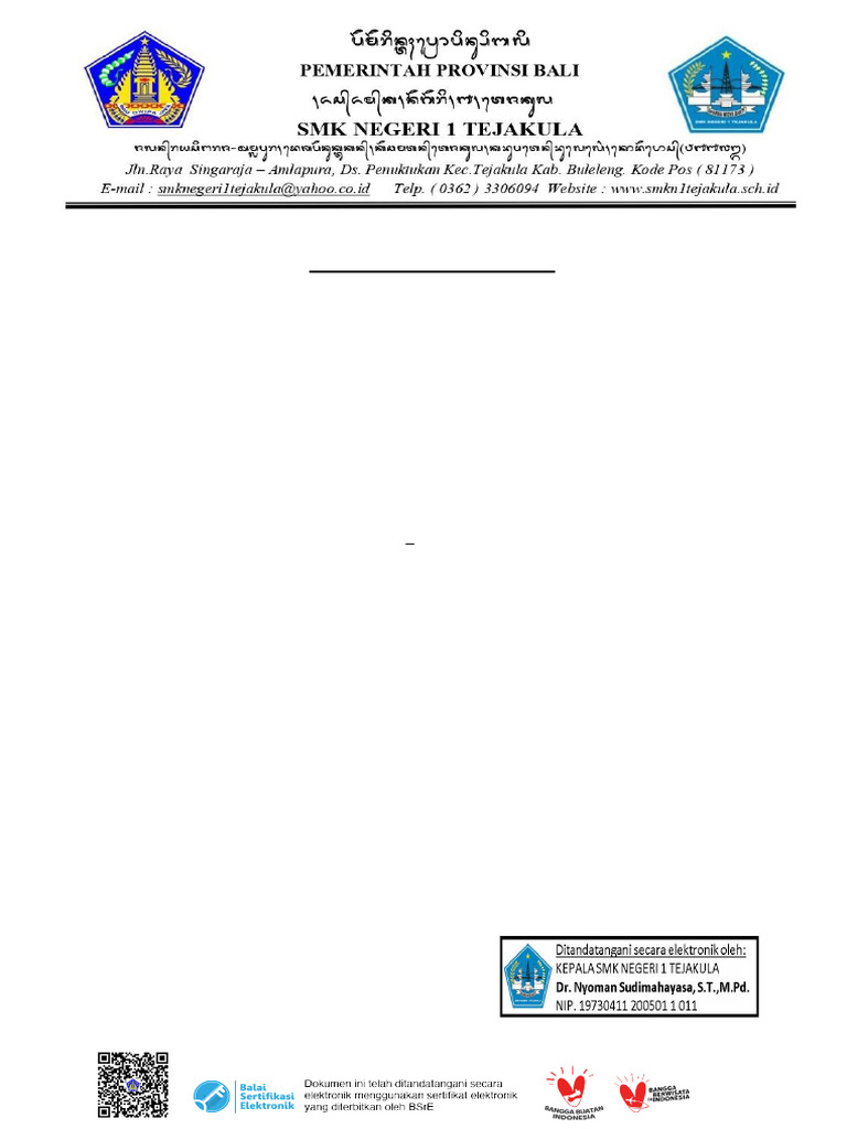 Surat Lupa Absen | PDF