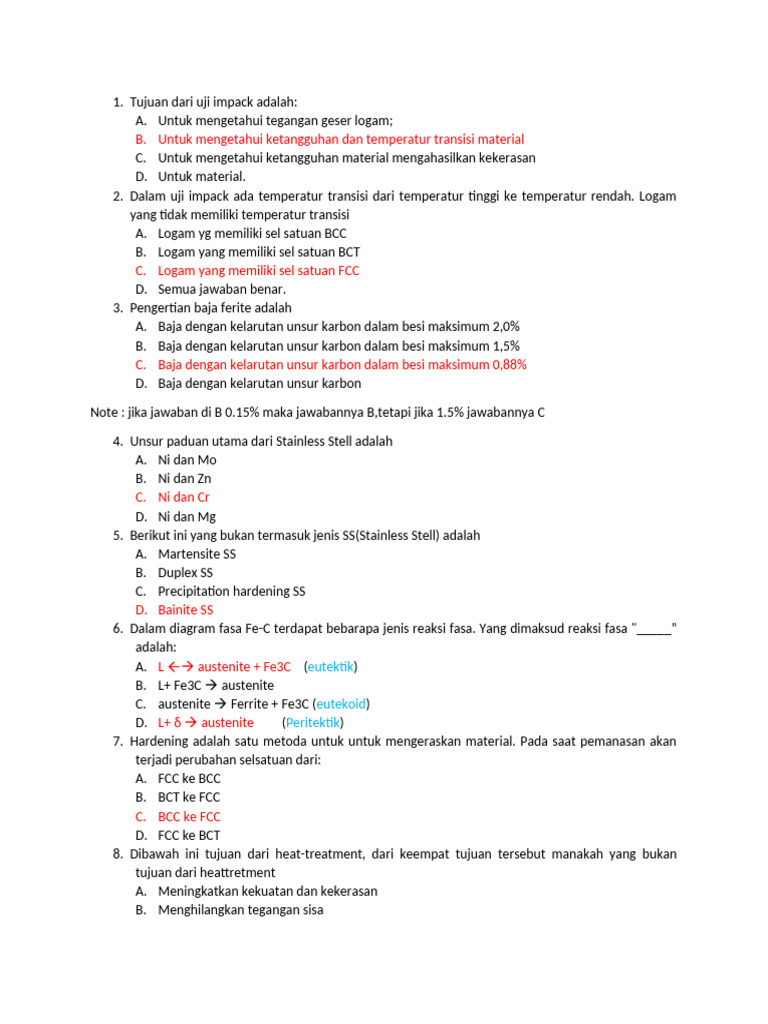 Ujian Mattek 35 Soal Revisi | PDF