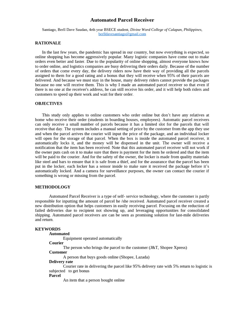 Parcell Pdf