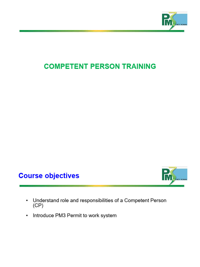 CP Training | PDF