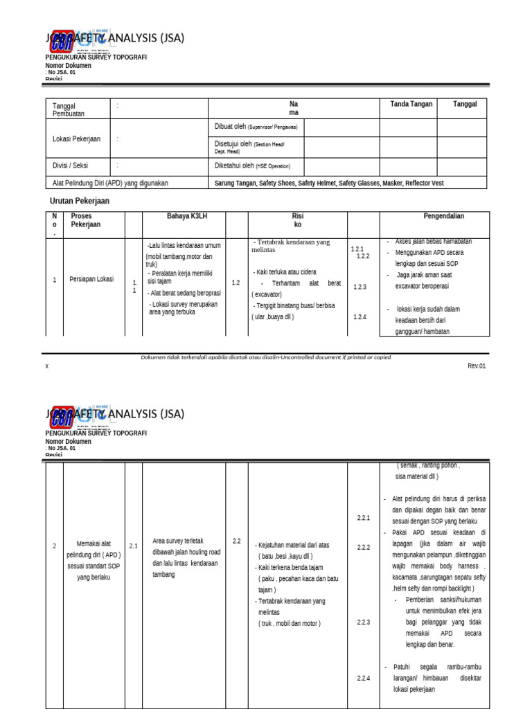Jsa Surveyor Re Fix | PDF