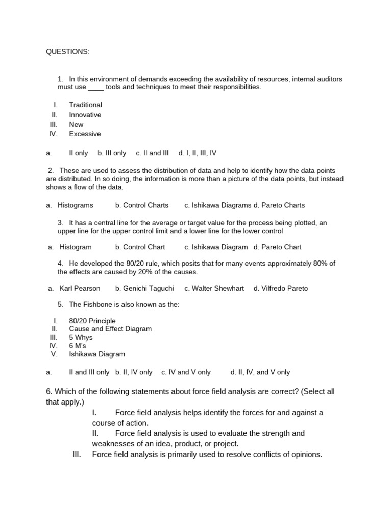 Module 6 MC Questions | PDF