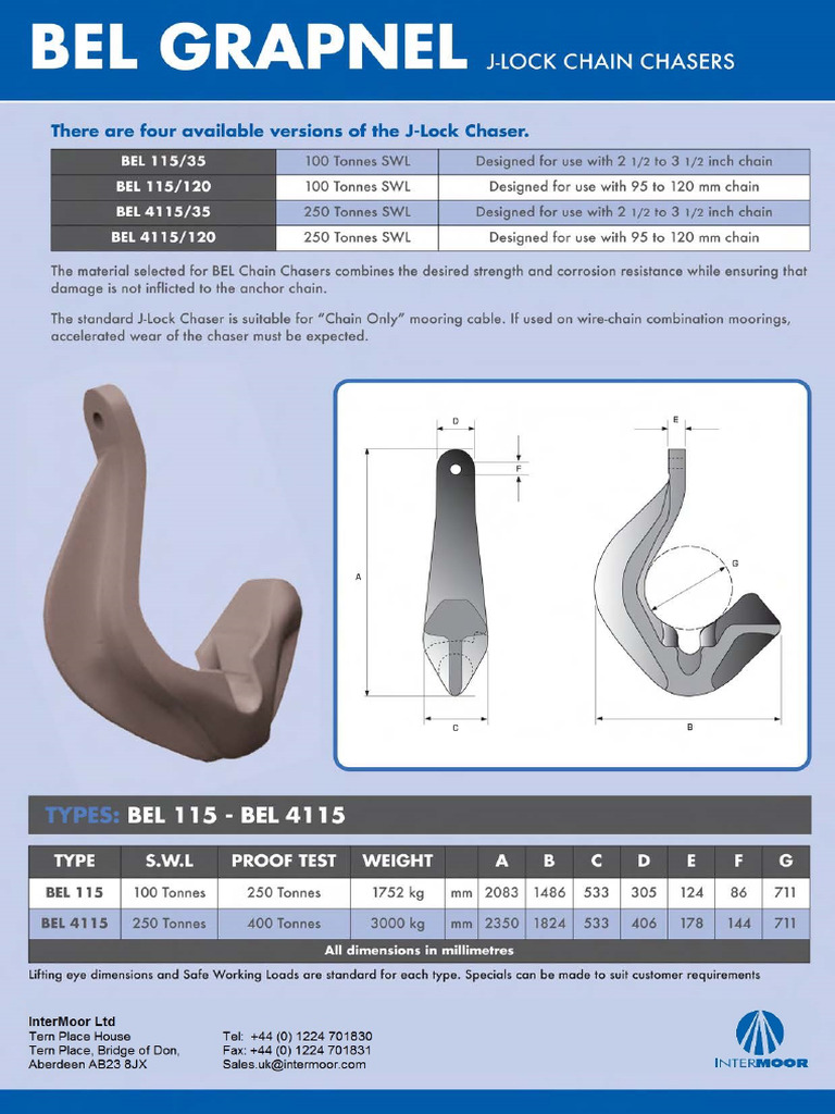 4 BEL J Lock Chain Chaser | PDF