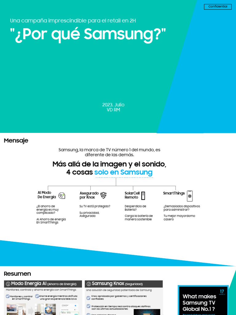 0710 - 2023 Why Samsung - Training | PDF