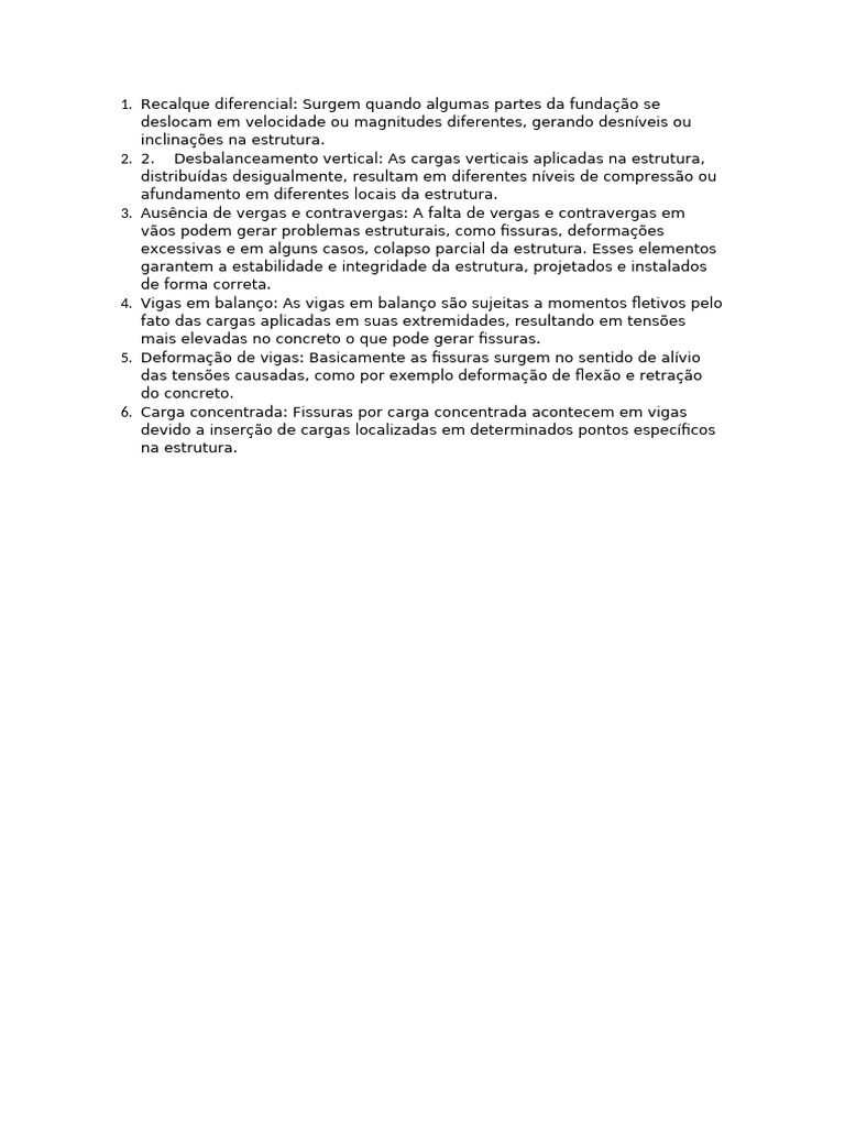 Recalque Diferencial e Problemas Estruturais | PDF | Arte | Tecnología