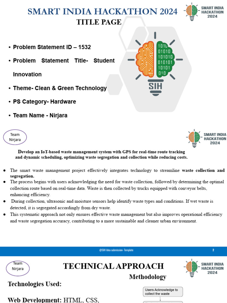SIH2024 IDEA Presentation Format | PDF