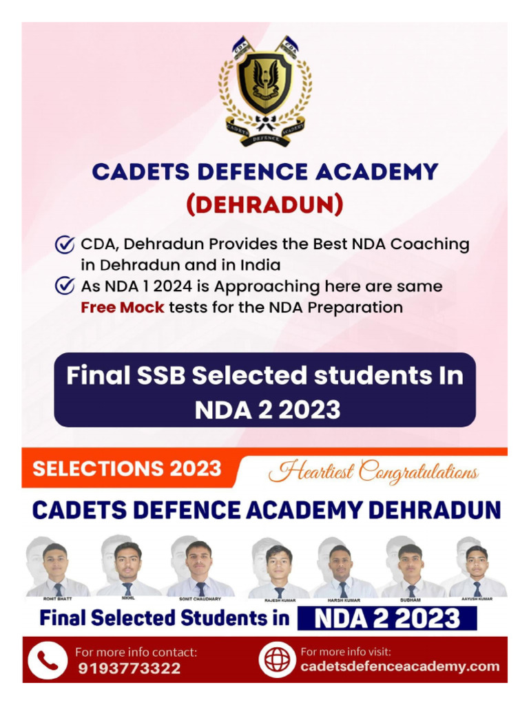 Nda Test (Math and Gat) - 05 | PDF