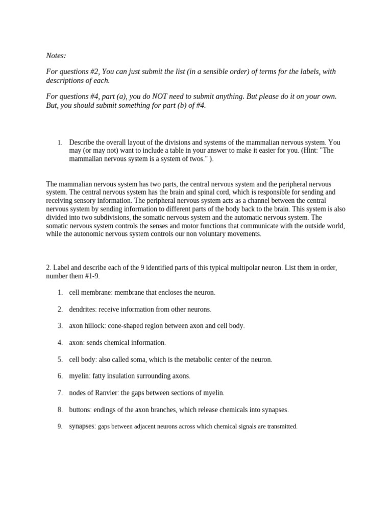 Ch. 3 HW Practice Questions | PDF