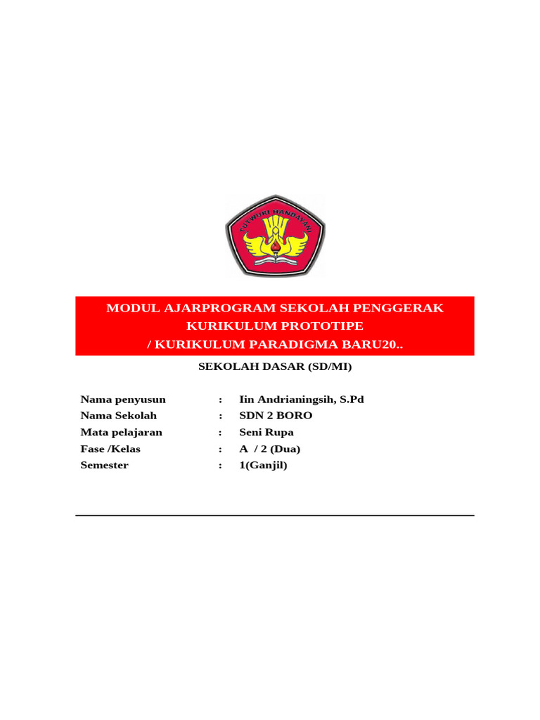 Modul Ajarprogram | PDF