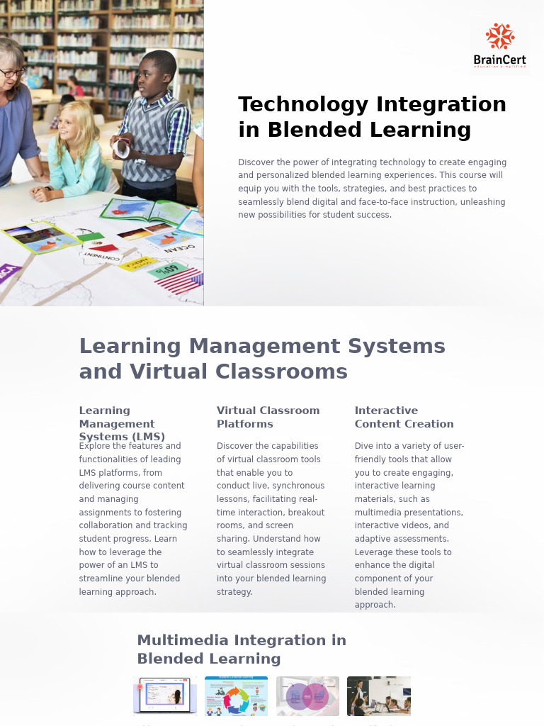 Technology Integration in Blended Learning | PDF | Learning | Computers