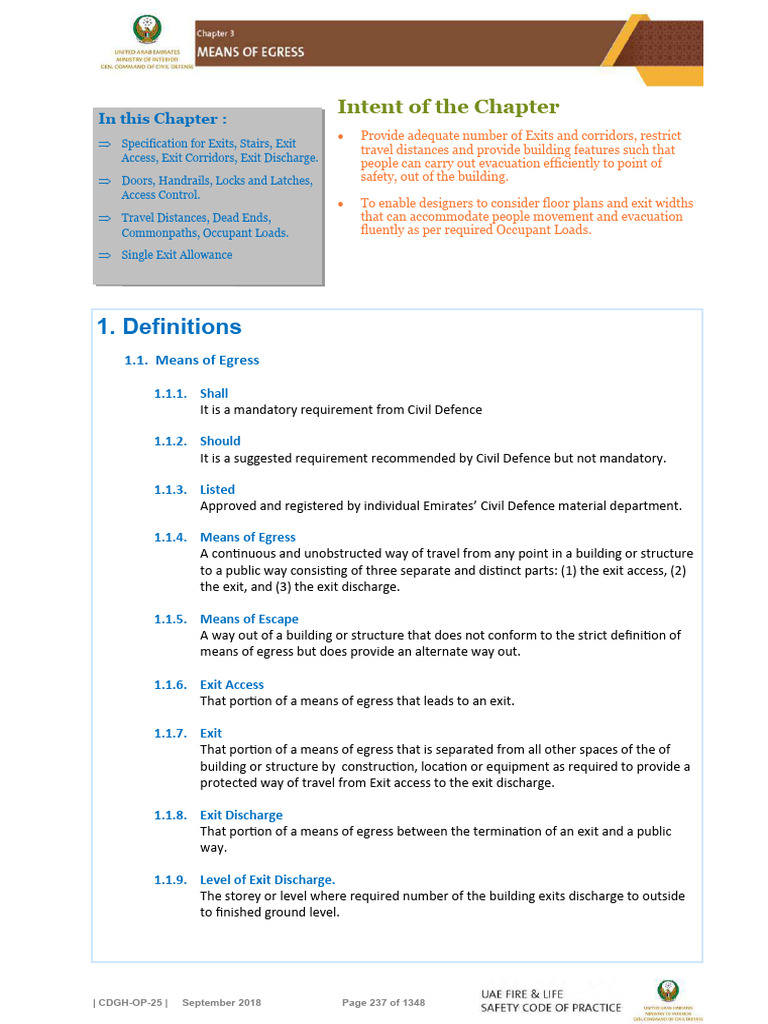 UAE FIRE CODE - ENG - SEPTEMBER - 2018 - Compressed-237-290 | PDF