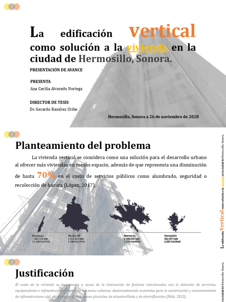 La Edificacion-Vertical Como Solucion | PDF