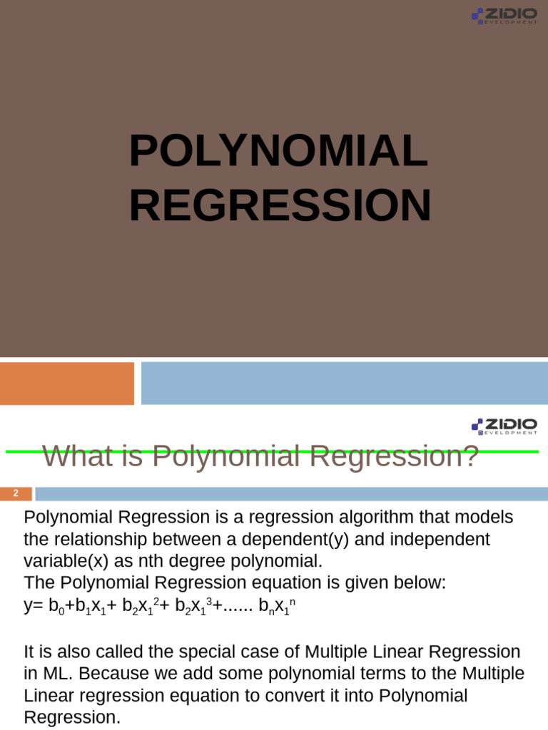 Polynomial Regression | PDF