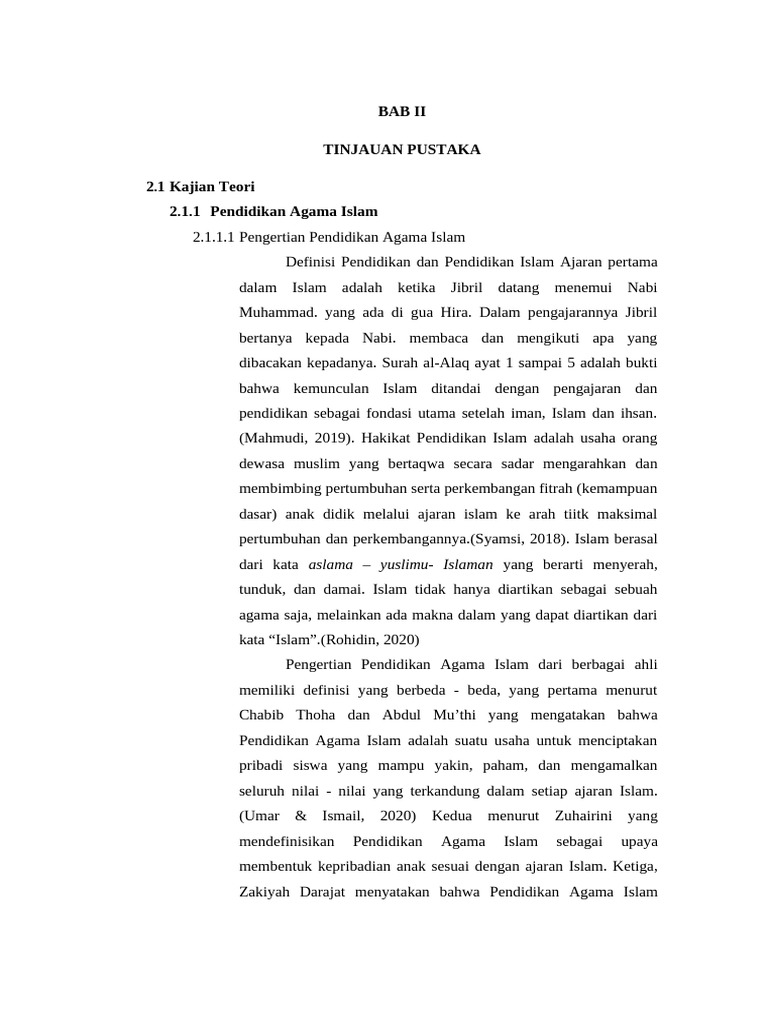 BAB II Prpoosal | PDF