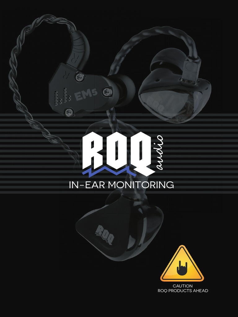 ROQ Catalogue - In-Ear Monitors | PDF