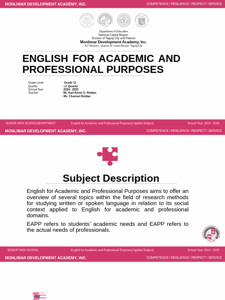 Q1-Lesson 3 - PPT - Eapp | PDF