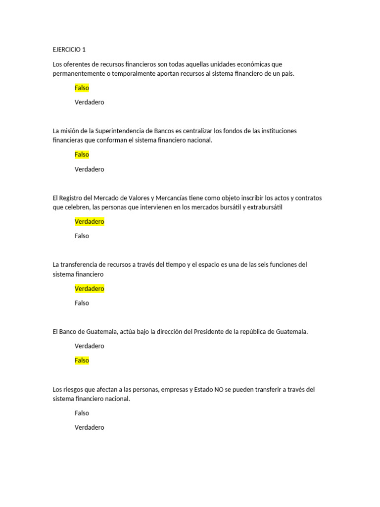 MC - Ejercicios en Linea | PDF