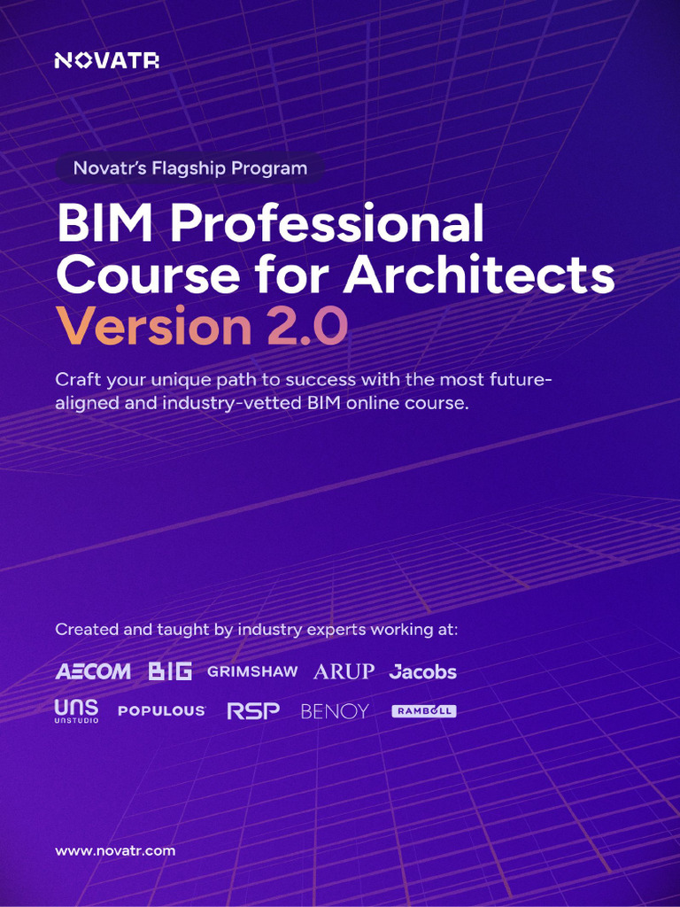 Bim Building Information Modelling Course Structure | PDF