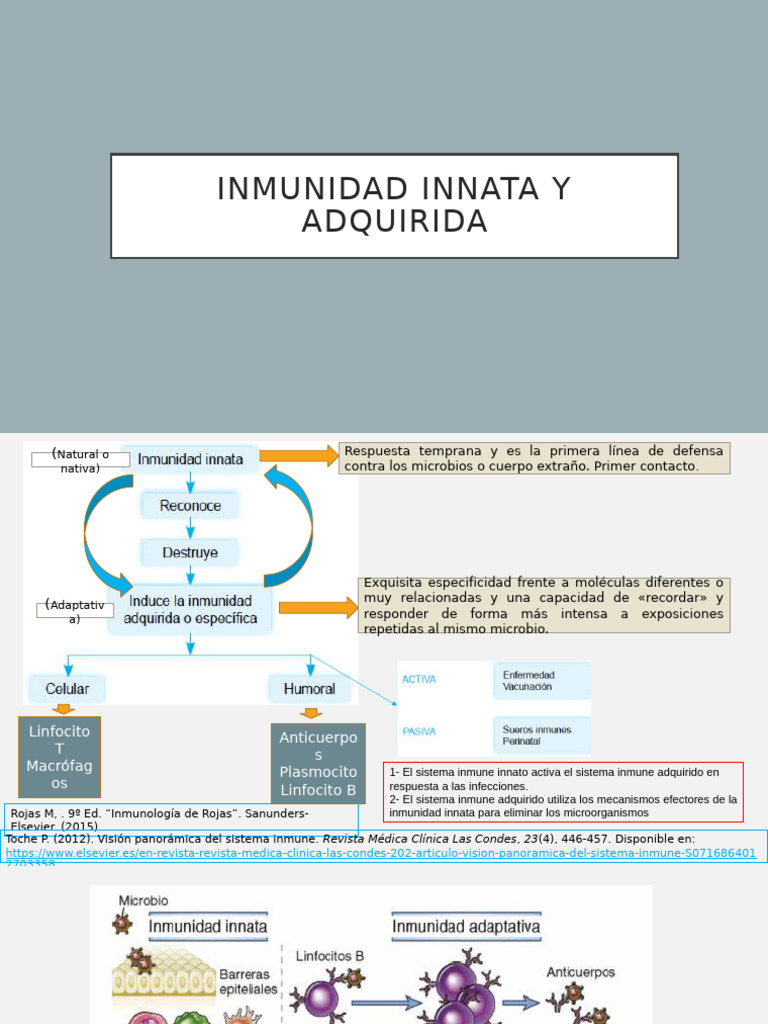 INMUNIDAD INNATA Y ADQUIRIDA | PDF