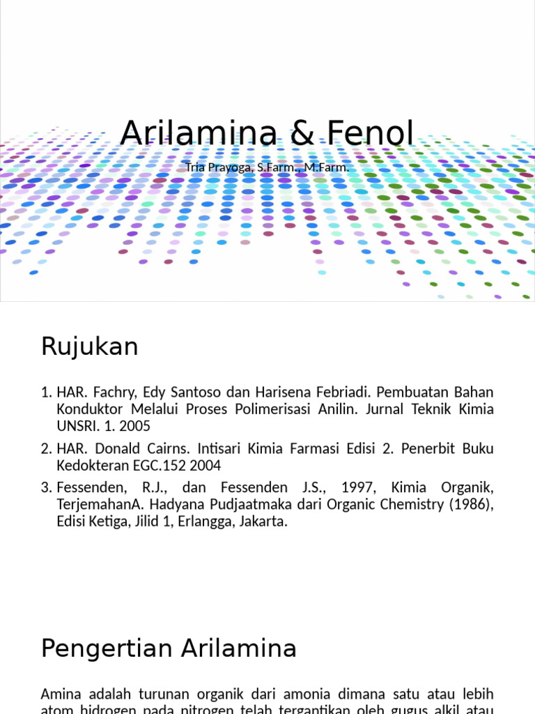 14 Arilamina & Fenol | PDF