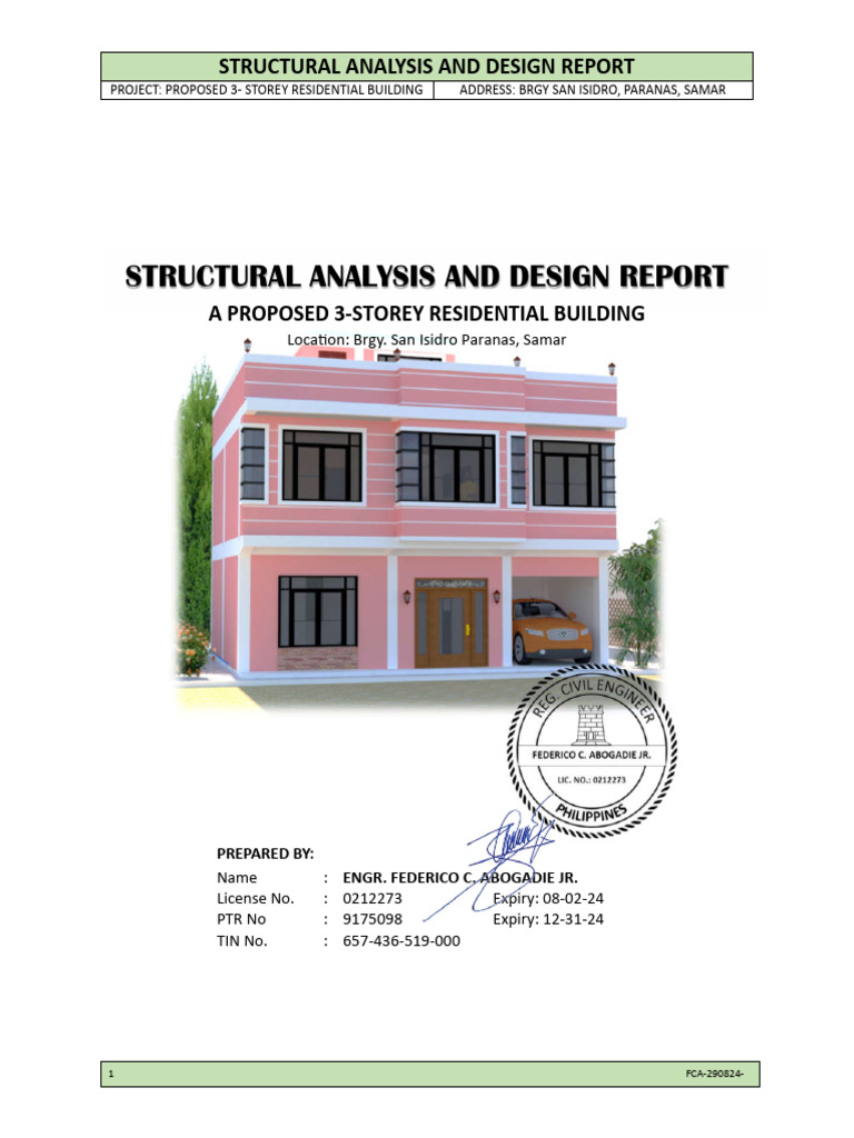 Structural Design Report | PDF