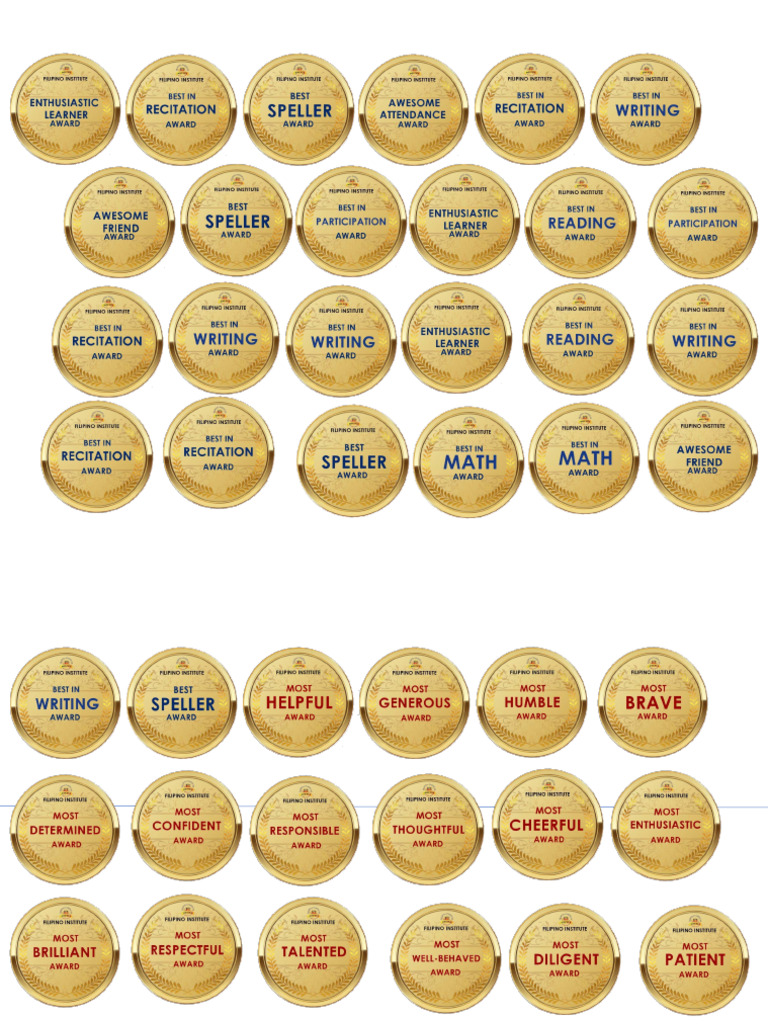 Medal Lay Out FINAL | PDF