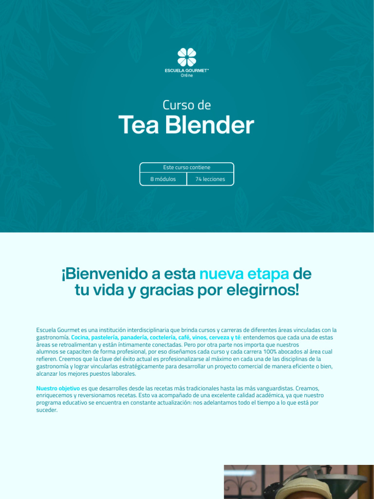 Modulo 1 Curso de Tea Blender | PDF