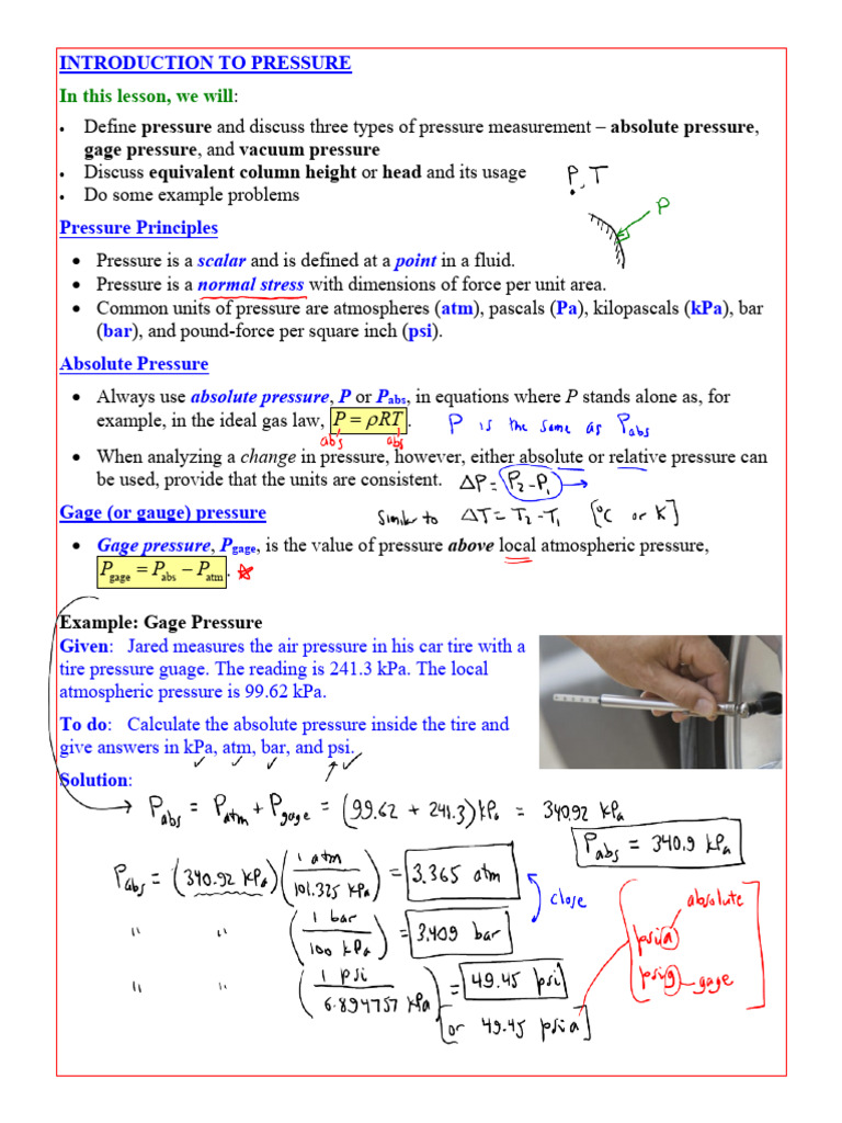 Fluid Mechanics Lesson 02B | PDF