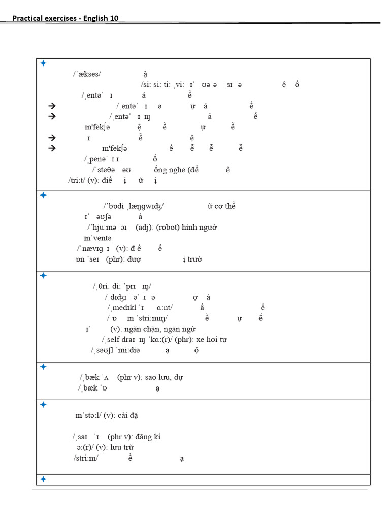 Unit 8 - Ta 10 Bright | PDF
