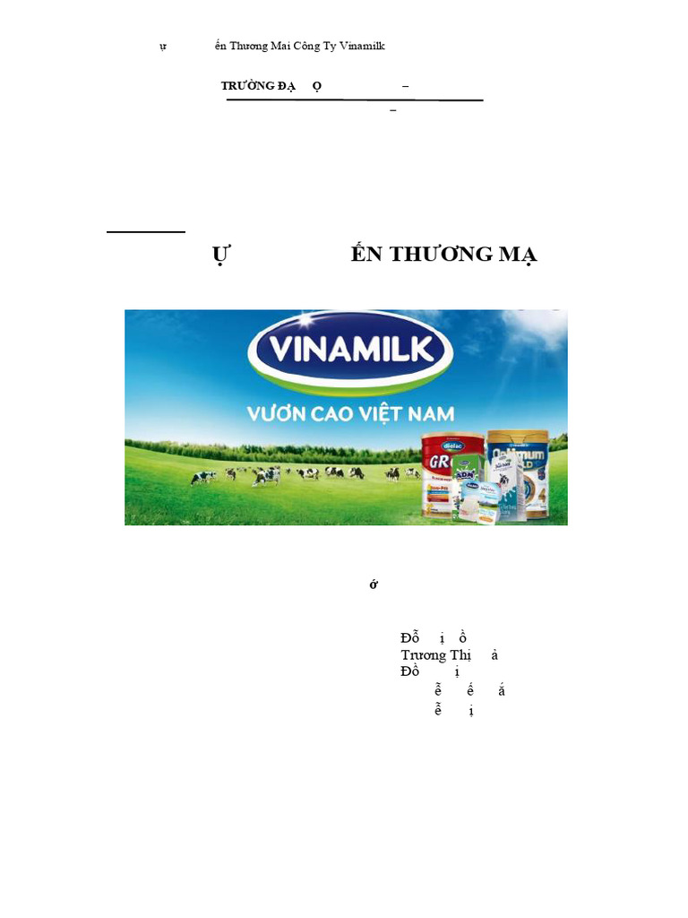 BT Vinamilk | PDF