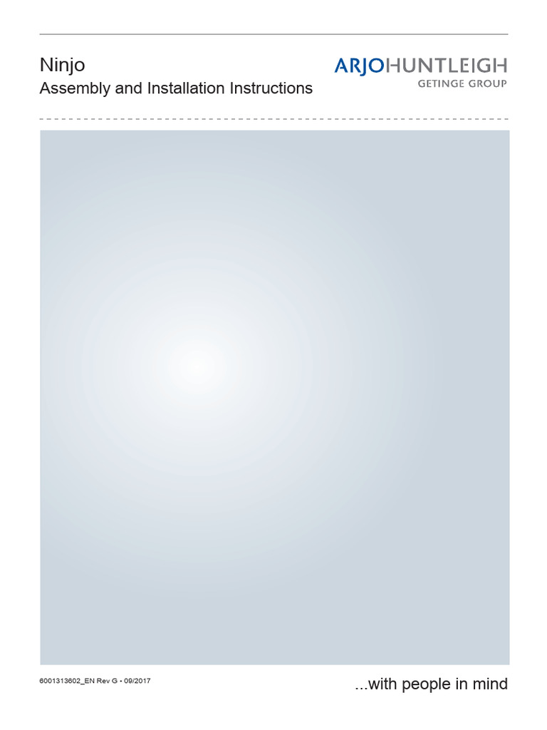 ARJO NINJO EN RevG | PDF
