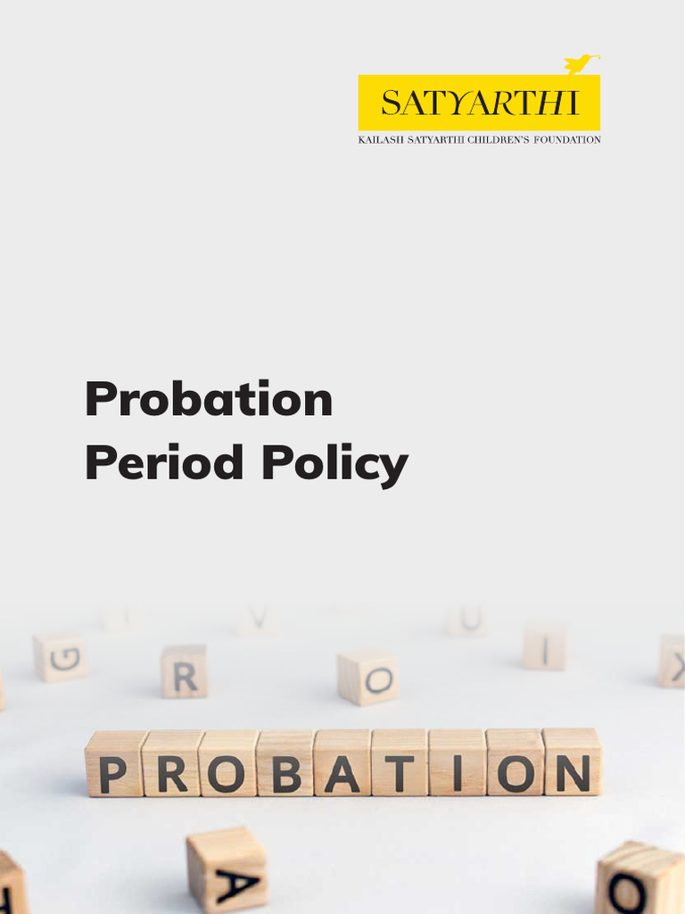 Probation Period Policy KSCF | PDF