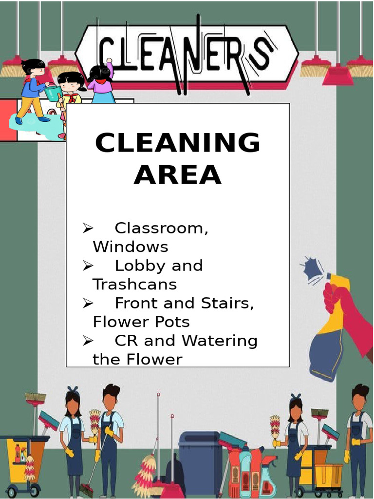 cleaning areas | PDF